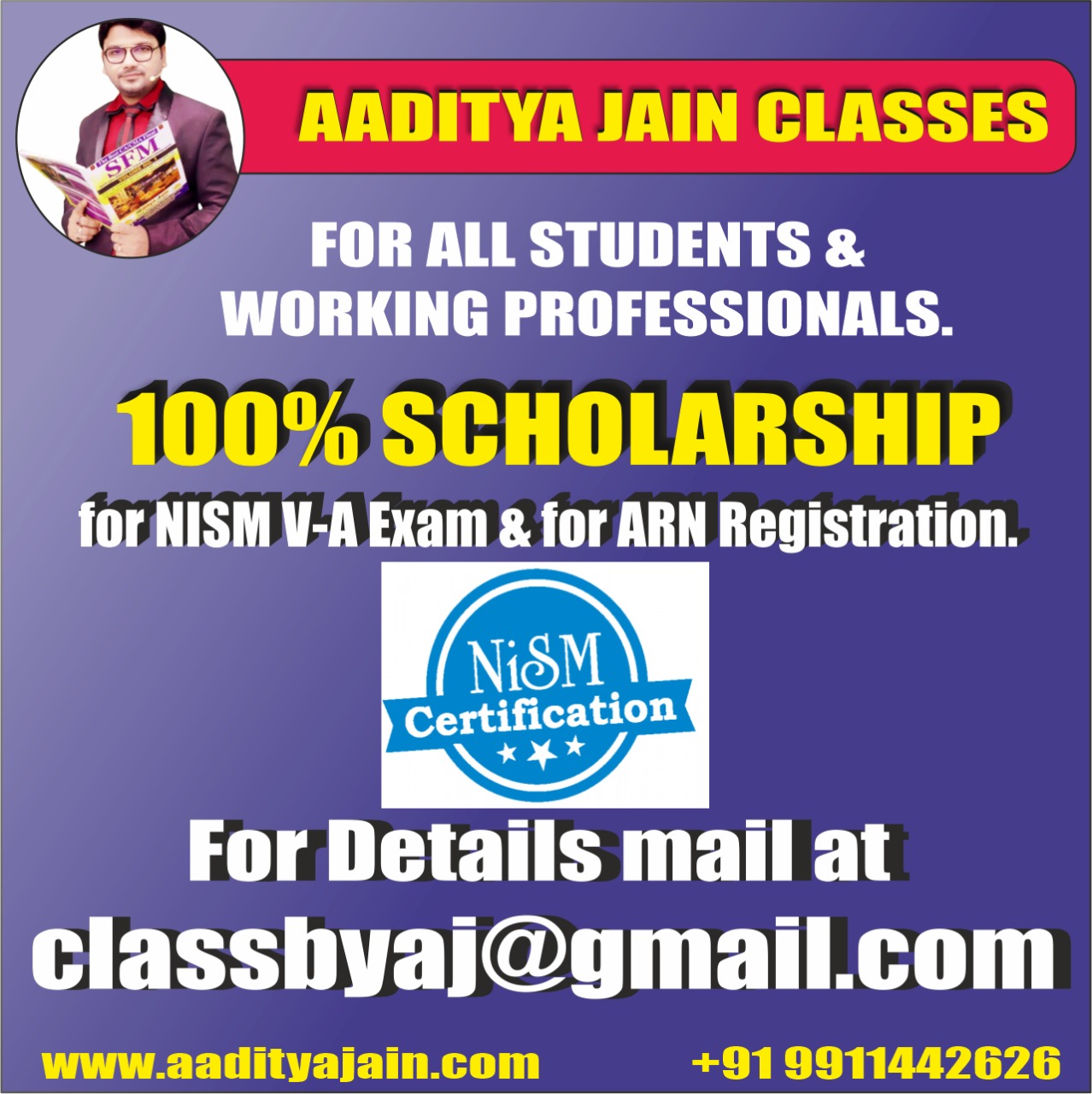 About – Aaditya Jain Classes (Head Office)