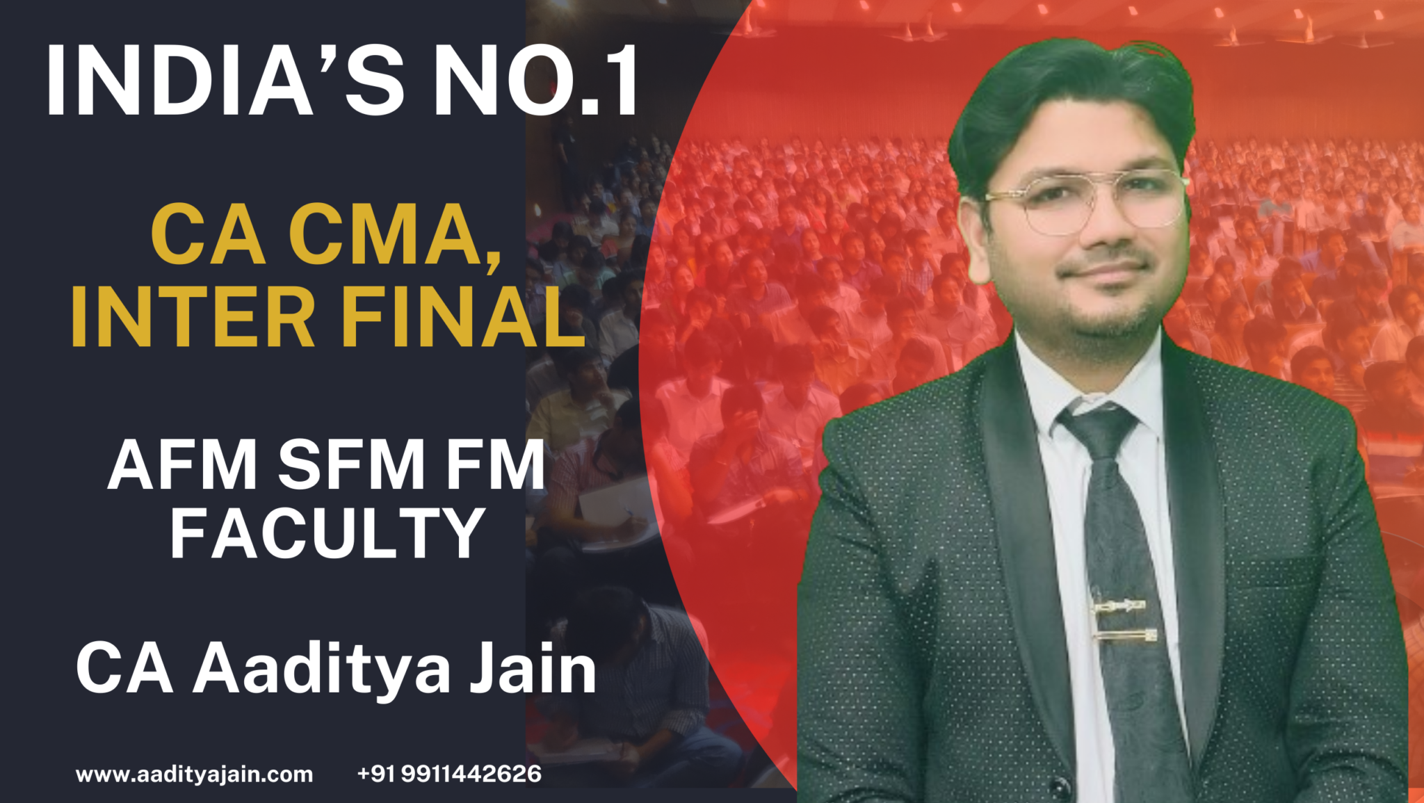 Who is Aaditya Jain? CA CMA Inter Final FM AFM SFM Faculty ! – Aaditya Jain Classes (Head Office)