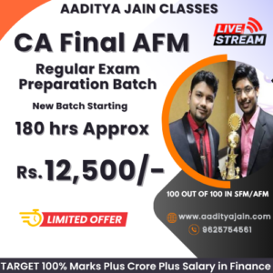 Aaditya Jain Classes (Head Office) – CA / CS / CMA Online Classes